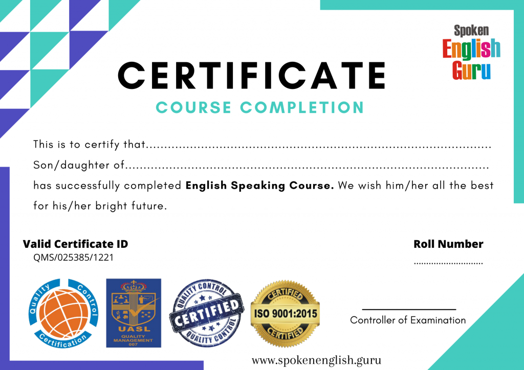 Gls - English Speaking Course